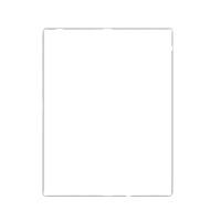 China IPAD2 White Digitizer Socket Frame for sale