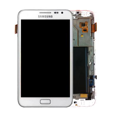 China SAMSUNG Galaxy Note i9220 N7000 Complete Genuine White SuperAMOLED Lcd Screen for sale