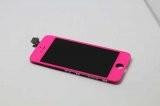 China Colored iPhone 5 LCD Assembly with Touch Screen - Hotpink for sale