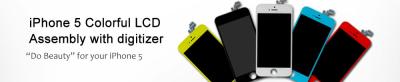 China iPhone 5 Colorful LCD Assembly with digitizer for sale