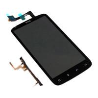 China HTC G14 Sensation Lcd Screen with Digitizer and keypad flex - Black for sale