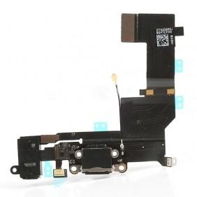 China For iPhone 5s Dock Connector Charging Port Flex Cable Replacement - Black for sale
