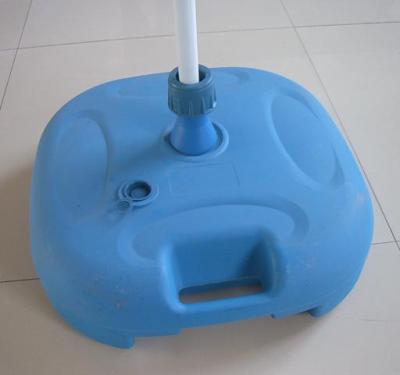 China Uplion most popular parasol umbrella resin base Plastic Round Parasol water filled umbrella base for sale
