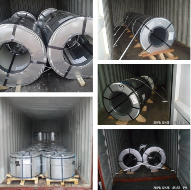 la bobina di 6.0mm 1100MM ha ricoperto l'acciaio galvanizzato immerso caldo d'acciaio DB460 arrotola 2