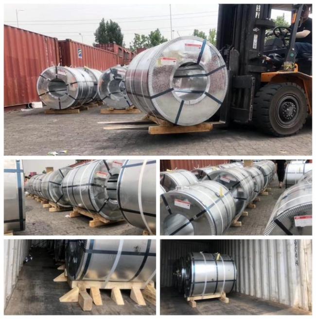 Z275 Hot Dipped Galvanised Stainless Steel Strip Coil 1500mm SPCD SPCE 3