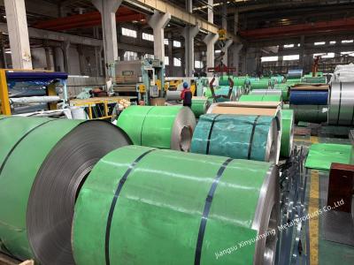 China Width Follow The Request Cold Rolled 03mm Stainless Steel Coils MTC AISI 410 430 201 420 Heat Treatment Hardness Surface for sale