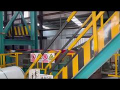 Spirale di acciaio galvanizzato DX51D Z30 Z60 immersa a caldo da 3 mm a 16 calibri senza spangola per il tetto