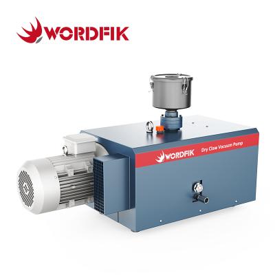 China 140m³/H 3kW 150mbar Oil Free Claw Vacuum Pumps For Industrial Waste Gas Treatment for sale