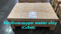 China Beryllium Copper Master Alloy CuBe4 for sale