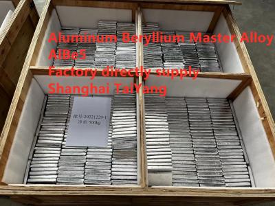 China Solid Master Alloy for Magnesium Alloy Production Used For Be 5% Content Magnesium Alloy for sale