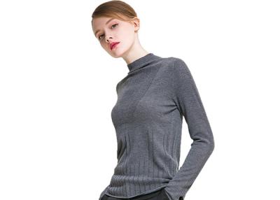 Cina Le donne di colore tricottano il maglione, pullover stretto del saltatore del collo rotondo del maglione tricottato donne in vendita
