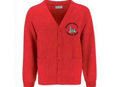 China OEM Sleeve School Uniform Sweaters Cardigan Solid Plain Rib Trim Raglan for sale