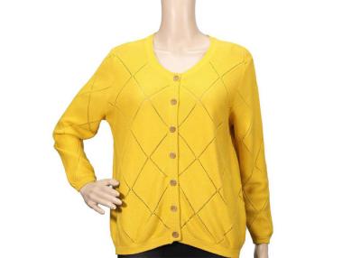 Cina Il cotone e le donne acriliche della primavera del bottone tricottano il maglione, delicatamente tricottano il cardigan in vendita