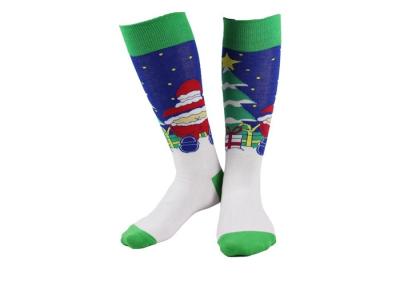Cina Calzini caldi personali di Santa delle decorazioni di Natale degli accessori di inverno del cotone in vendita