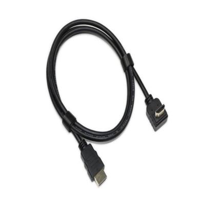 Cina Alta velocità placcata oro un maschio da 90 gradi al cavo ad alta velocità maschio del cavo 4K HDMI in vendita