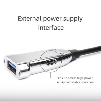 Cina i 10m Metal Aoc USB 3,0 cavi elettrici del cavo cablano all'aperto a fibra ottica in vendita