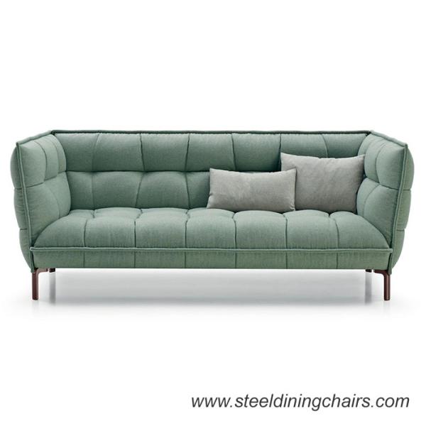 Quality Fabric Husk Two Seater Sofa for sale