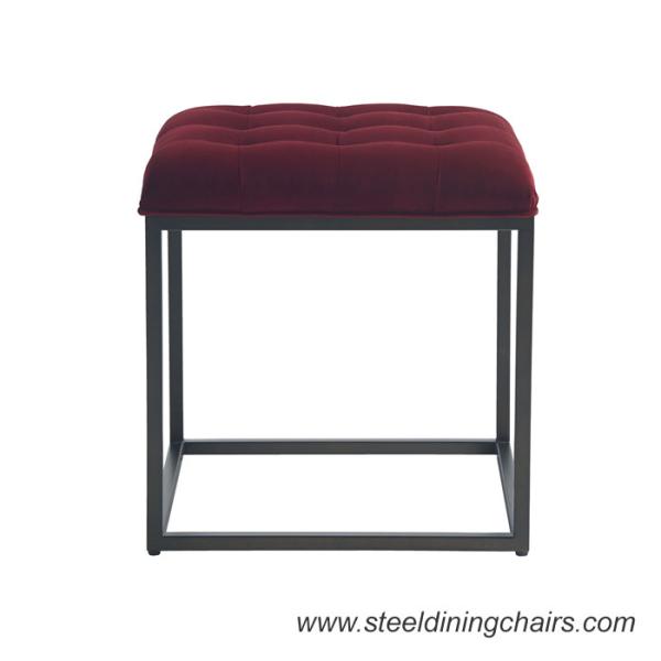 Quality Black square tufted storage ottoman for sale
