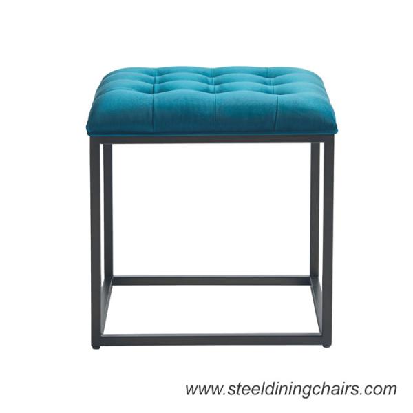 Quality Black square tufted storage ottoman for sale