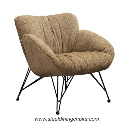Quality Furniture Lounge 76cm 44cm Recliner Stainless Steel Dining Chairs for sale