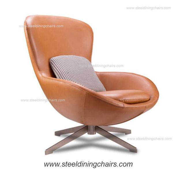 Quality Fabric Covers Swivel Lounge Chair for sale