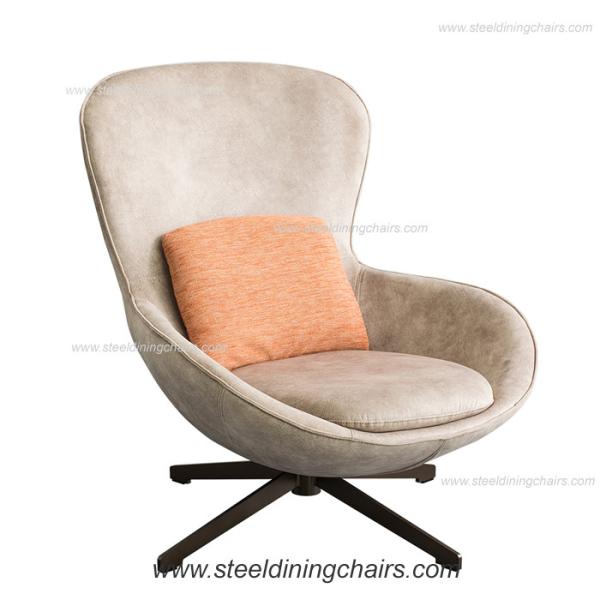 Quality Fabric Covers Swivel Lounge Chair for sale