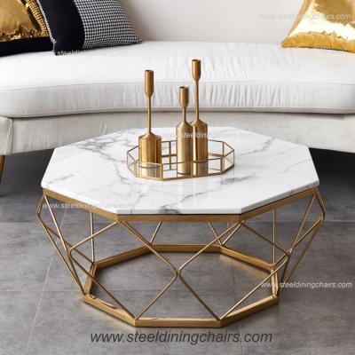 Quality Diamond 40cm 89cm Tempered Glass Stainless Steel Coffee Table for sale