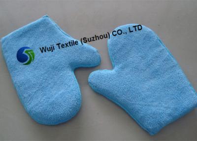 Cina Il poliestere 100% ha ispessito il guanto mezzo del lavaggio di Microfiber, guanto mezzo della spolverata di Microfiber in vendita