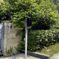 China 3 Phase 22kw Smart EV Charger Charging Reservation Current Adjustable for sale