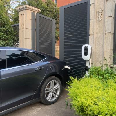 Cina UL IP65 del caricatore EV dell'automobile monofase 7kw impermeabile certificato del CE dello schermo 32A GB dell'affissione a cristalli liquidi in vendita