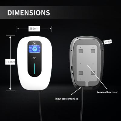 Cina Caricabatterie EV per auto elettriche 7KW 32A 50HZ - 60HZ Euro-Standard in vendita