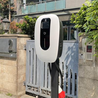 Cina 16A 4G Home EV Caricatore Wireless 60HZ Scatola da muro per auto elettrica in vendita