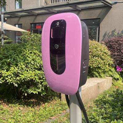 China 11Kw Ocpp 1.6 Caricabatteria da auto domestico trifase Stazione di ricarica EV AC intelligente GB for sale