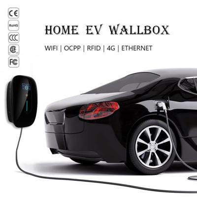 Cina Caricabatterie EV Wallbox ad alta velocità 32A 22kw Caricabatterie di tipo 2 Carica per appuntamento in vendita