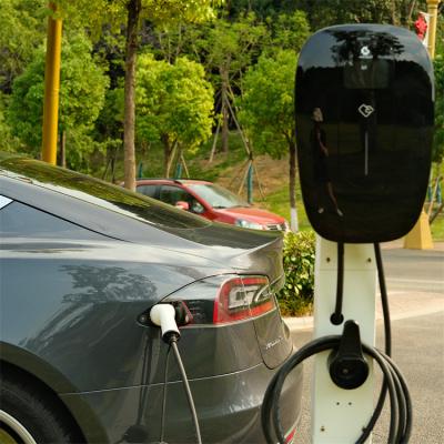 Cina IEC 62196-2 32A Punto di ricarica per auto Tipo 2 7kW Nero Blu Arancione in vendita