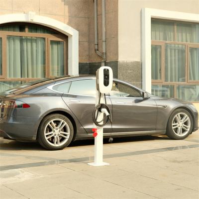China Caricabatterie EV rapido da pavimento 380V 5G GB Bianco Verde Nero for sale