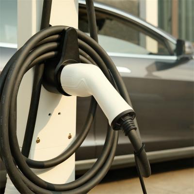Cina Caricabatterie EV rapido da pavimento 380V 5G GB Bianco Verde Nero in vendita