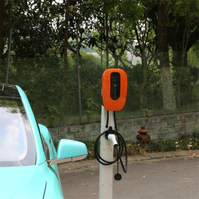 Cina Punto di ricarica per auto elettrica da esterno Wallbox 60Hz Corrente WIFI regolabile in vendita