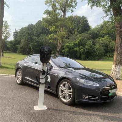 Cina Caricabatterie EV commerciale da 22 kW CC IEC 62196 400 V CA bianco viola in vendita