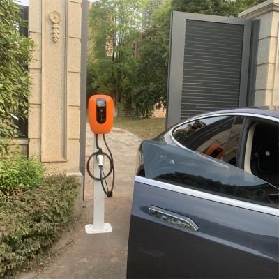 China Punto di ricarica commerciale per veicoli elettrici trifase 400V 22kW con display a LED for sale