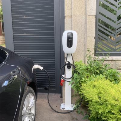 Cina Caricabatterie rapidi per auto elettriche da 22kW 32A Punto di ricarica rapida elettrica RFID in vendita