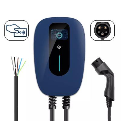 Cina Caricabatteria per auto elettrica impermeabile IP65 7kW con schermo LCD in vendita