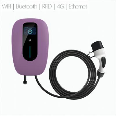 Cina Caricabatterie Smart EV da 22kw 400V AC 32A Controllo intelligente bianco in vendita