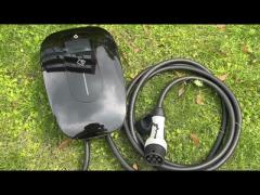 Caricabatterie da parete per auto elettriche commerciali OCPP da 7kW con funzione WiFI 4G