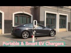 AC 200V 32 Amp Electric Car Charger IP65 7kW Home Charging Point