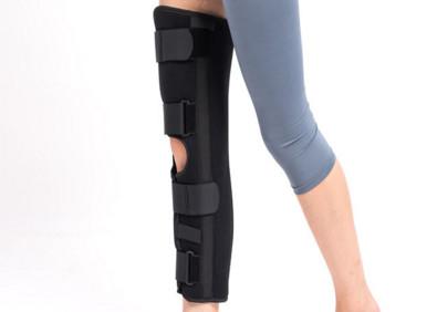China leg lap Breathable adjustable waterproof knee immobilized Tri-panel aluminum for sale