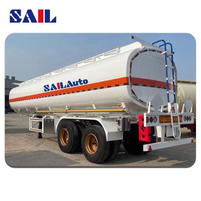 China SAIL 2 Axle 40000 Liters Oil / Fuel Transport Tanker Trailer for sale