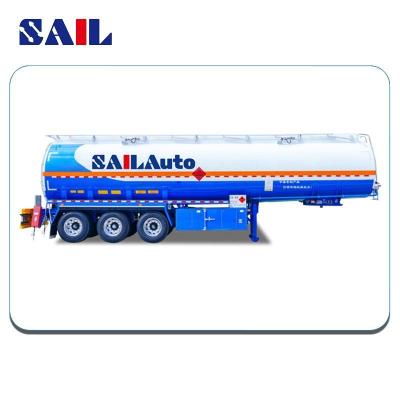 China SAIL Three-Axle Aluminum Alloy Oil Tanker Semi Trailer for sale