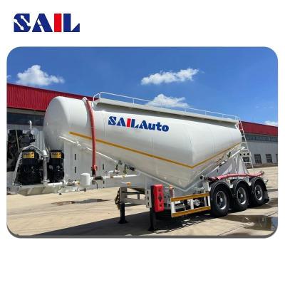 China SAIL 3 Axle Bulk Cement Powder Tank Semi Trailer for sale