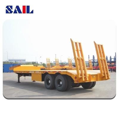 China SAIL 2 Axle Lowbed Semi Trailer for sale